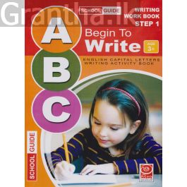 Begin To Write Age 3+